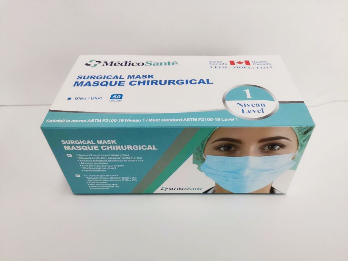 Procedure Masks – Surgical Masks – Protection Masks ASTM LEVEL 1